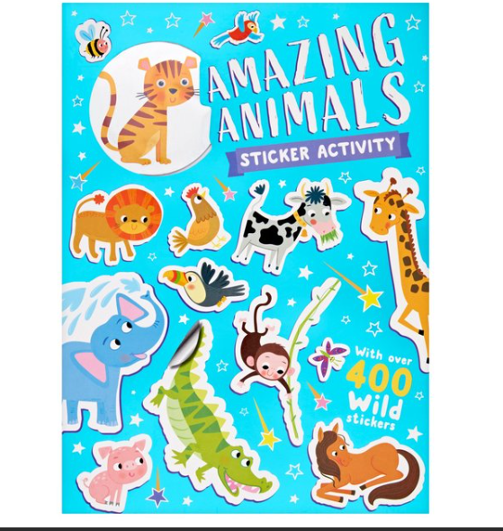 Amazing Animals Sticker Activity Book – Wellington Zoo Shop